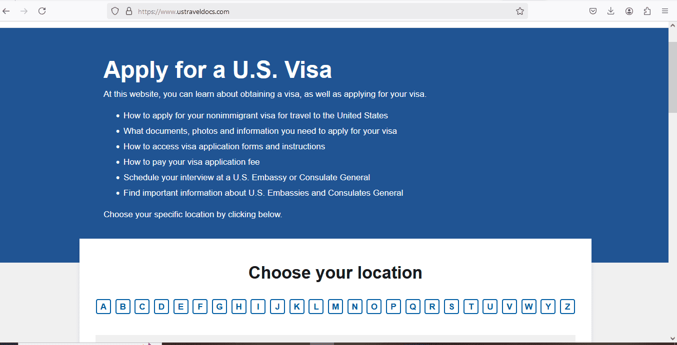 What is US Travel Docs? A Guide to U.S. Visa Application Process"