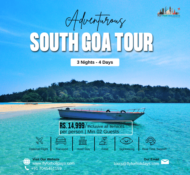 South Goa Packages-Book South Goa Tour Packages Rs. 9999/-*